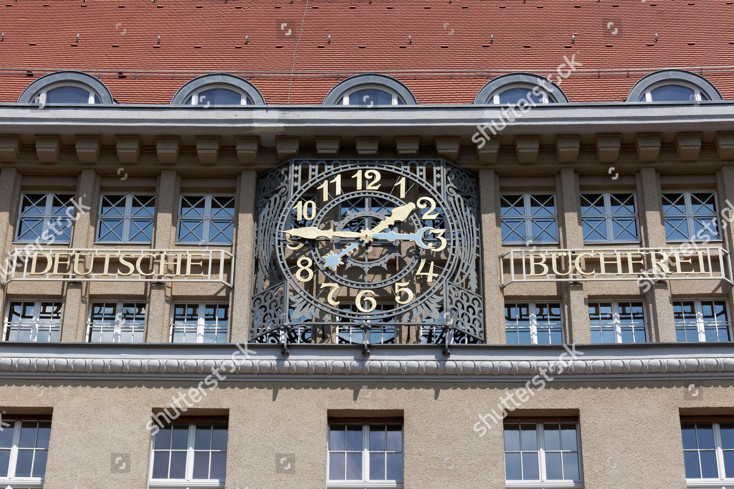 Facade German Library German National Library Editorial Stock Photo ...