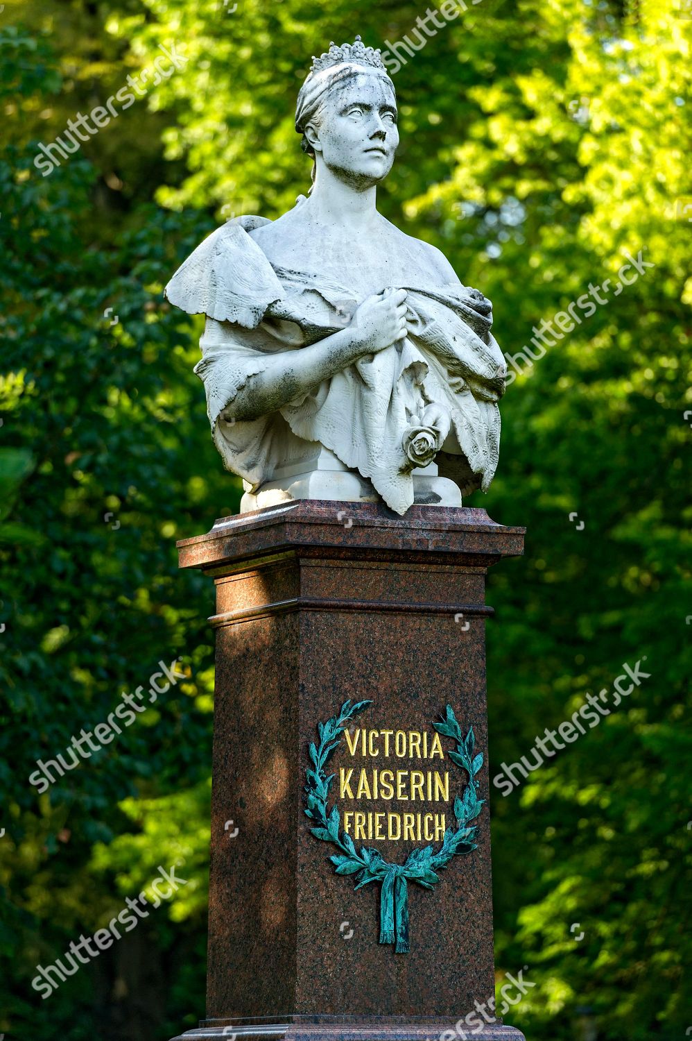 Marble Bust Memorial Queen Empress Victoria Editorial Stock Photo ...