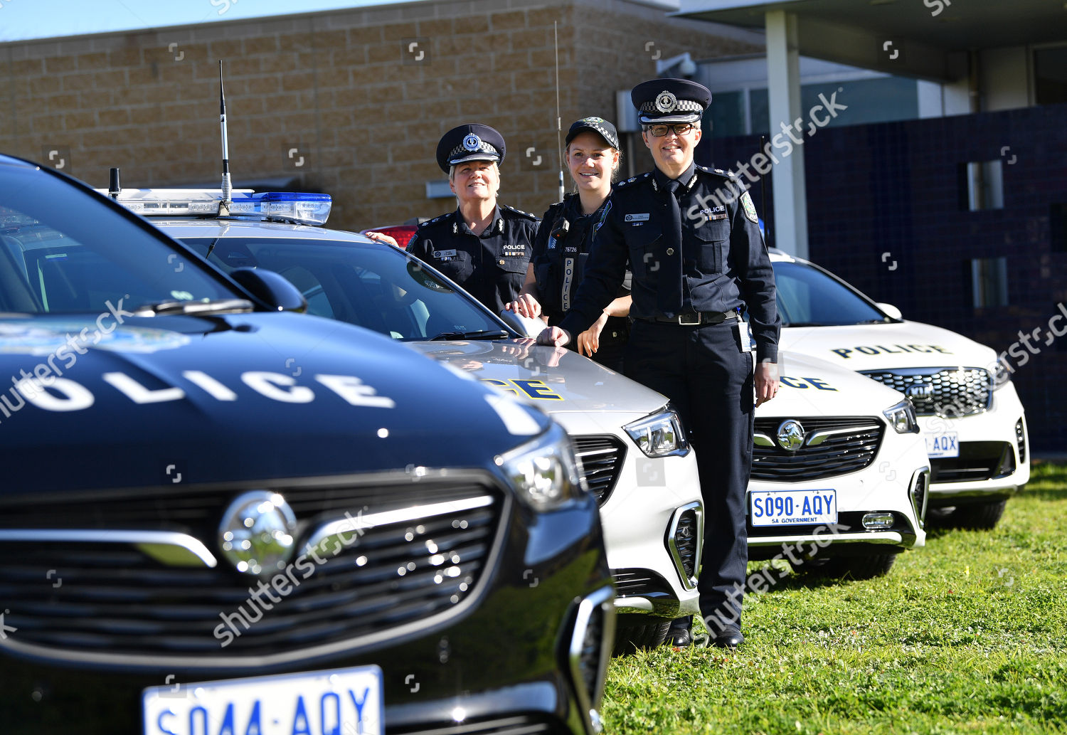Lr Police Officers Yvette Clark Libby Editorial Stock Photo - Stock ...