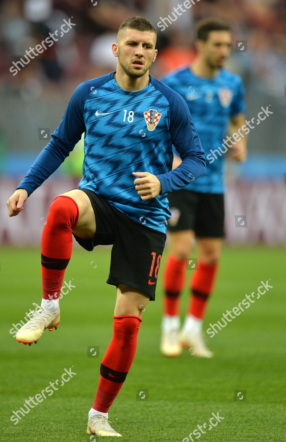 Ante Rebic Croatia Warms Prior Fifa Editorial Stock Photo - Stock Image ...