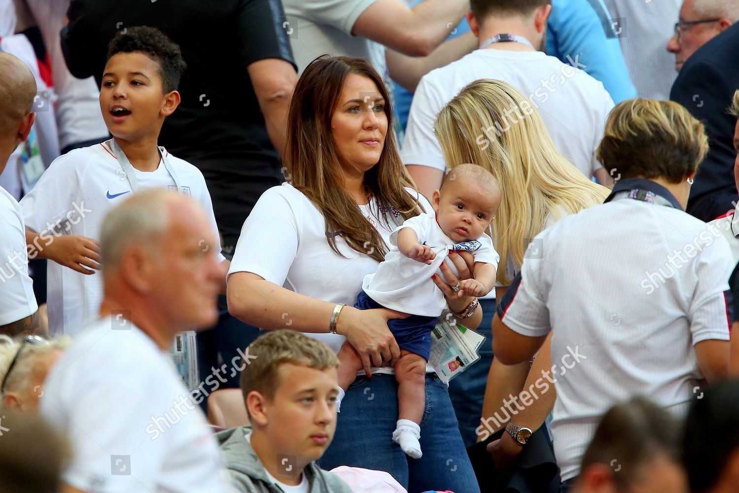 Ashley Young Englands Wife Nicky Pike Editorial Stock Photo - Stock ...