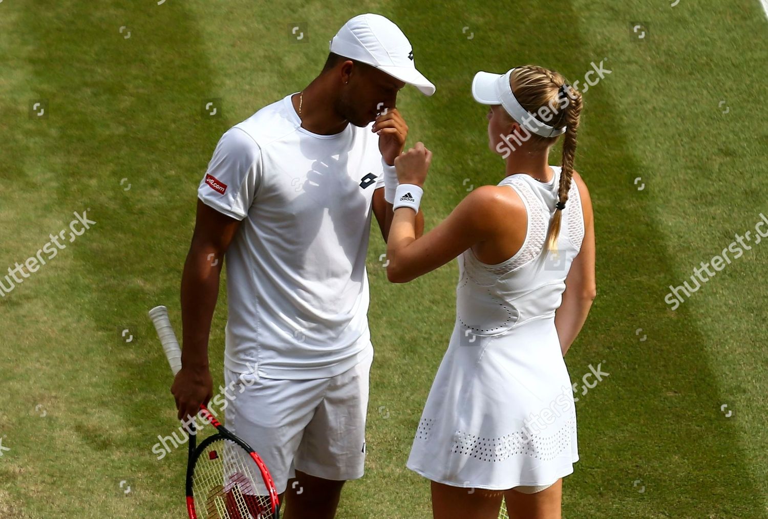 Jay Clarke Harriet Dart During Their Editorial Stock Photo - Stock ...