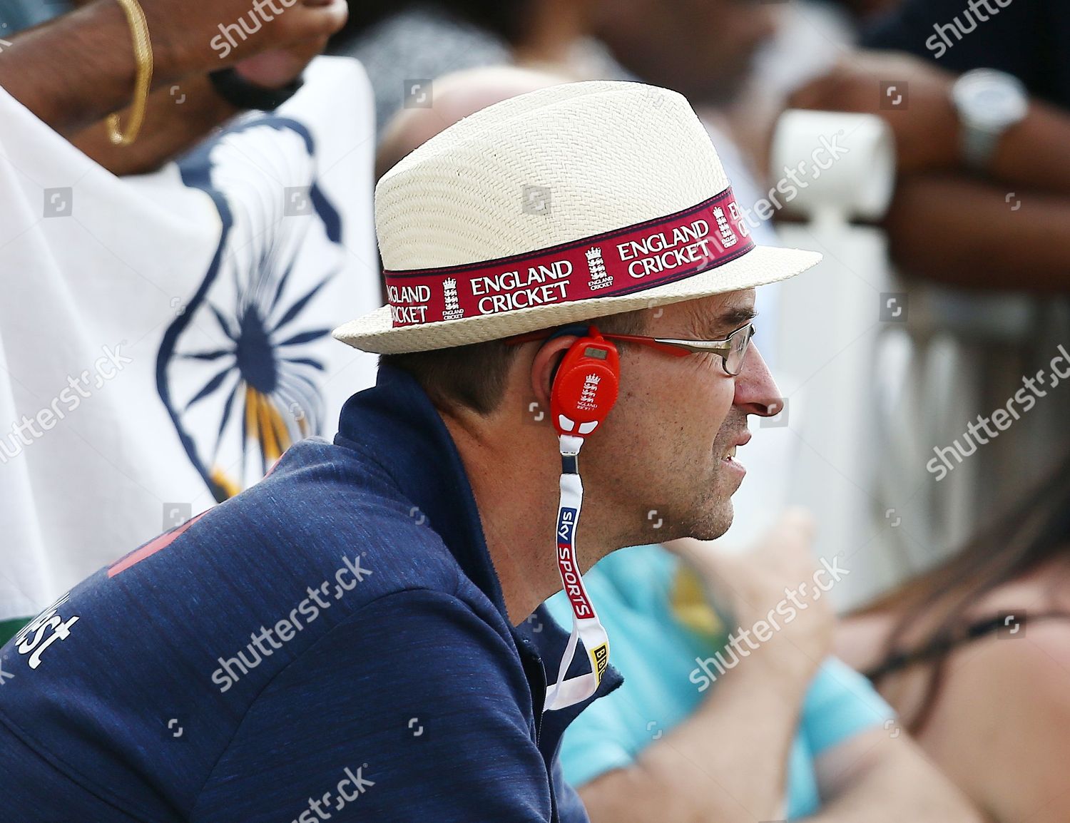 England Cricket Fan Editorial Stock Photo - Stock Image | Shutterstock
