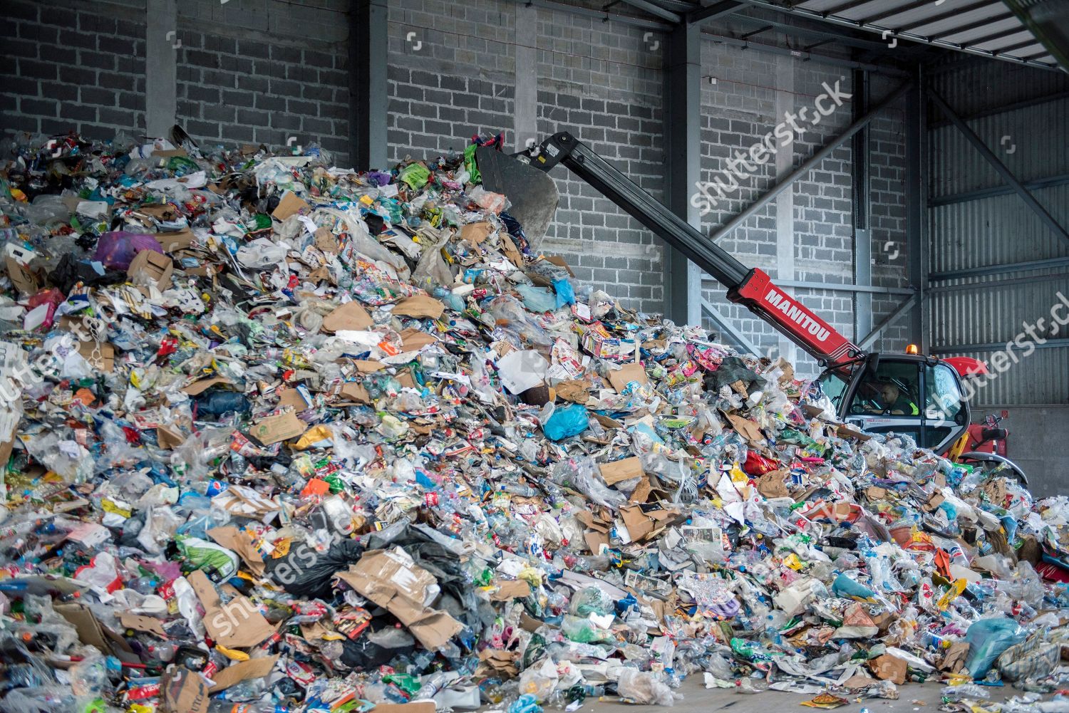 Recyclable Waste Sorted Regional Waste Management Editorial Stock Photo ...