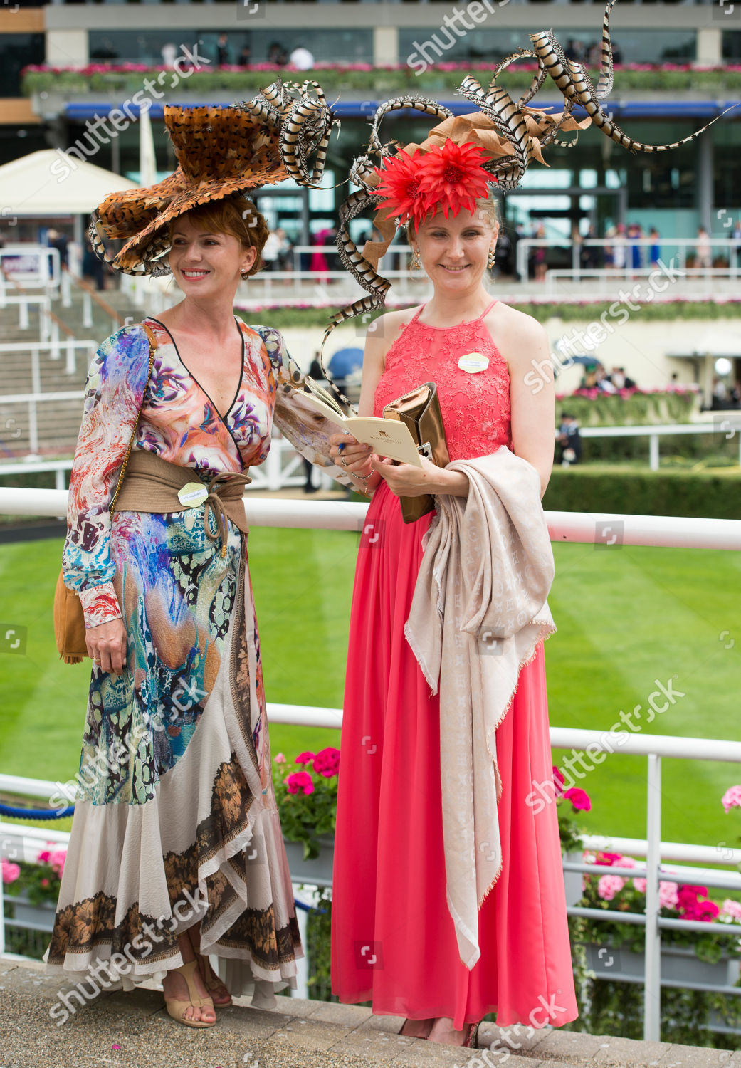 Race Goers Arriving Ladies Day Royal Editorial Stock Photo - Stock ...