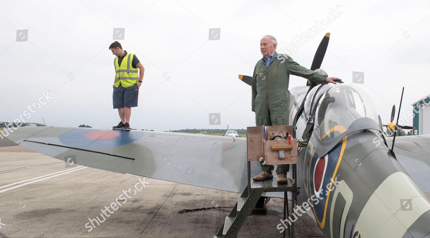 Hugo Broch Top Living Fighter Ace Editorial Stock Photo - Stock Image ...