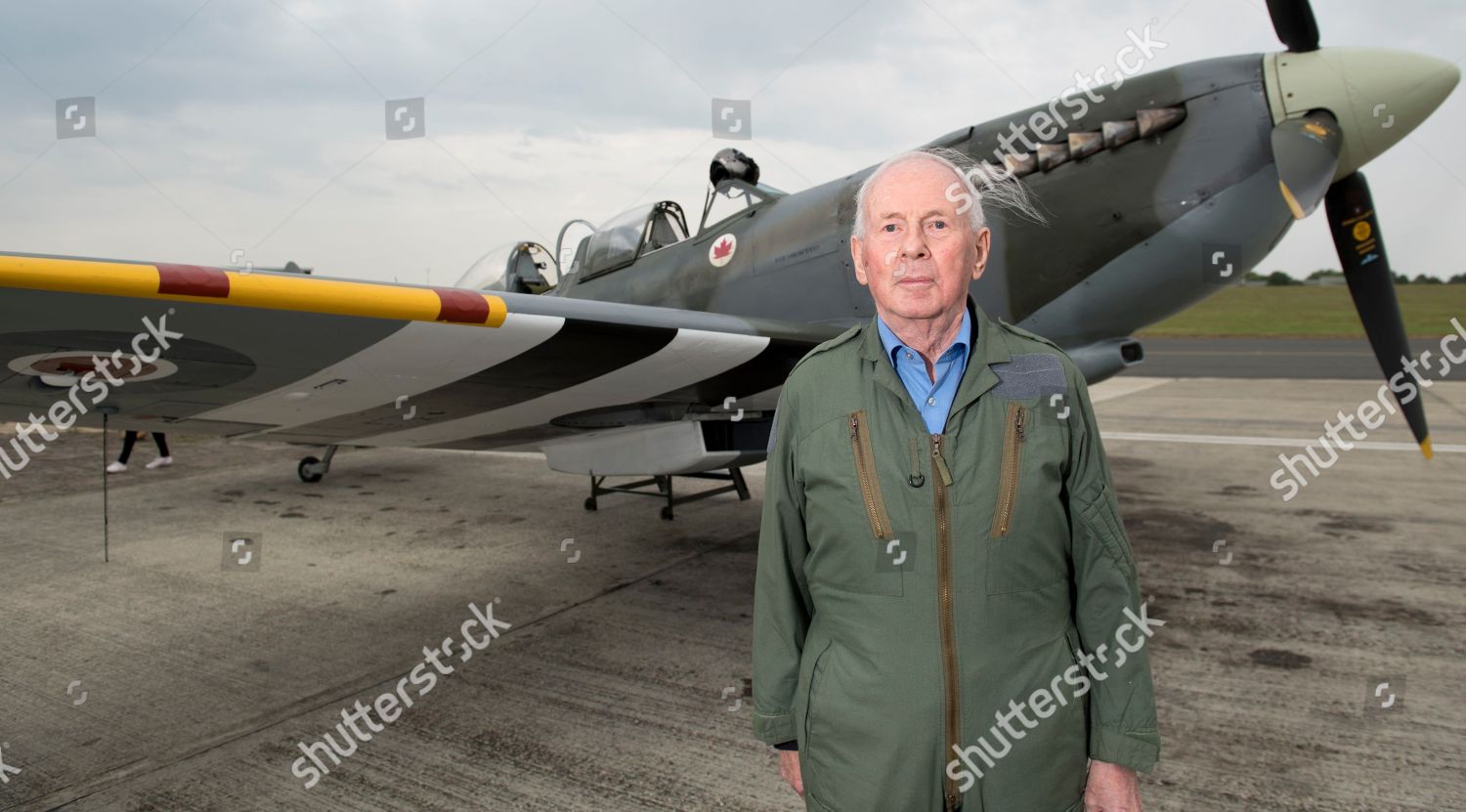 Hugo Broch Top Living Fighter Ace Editorial Stock Photo - Stock Image ...