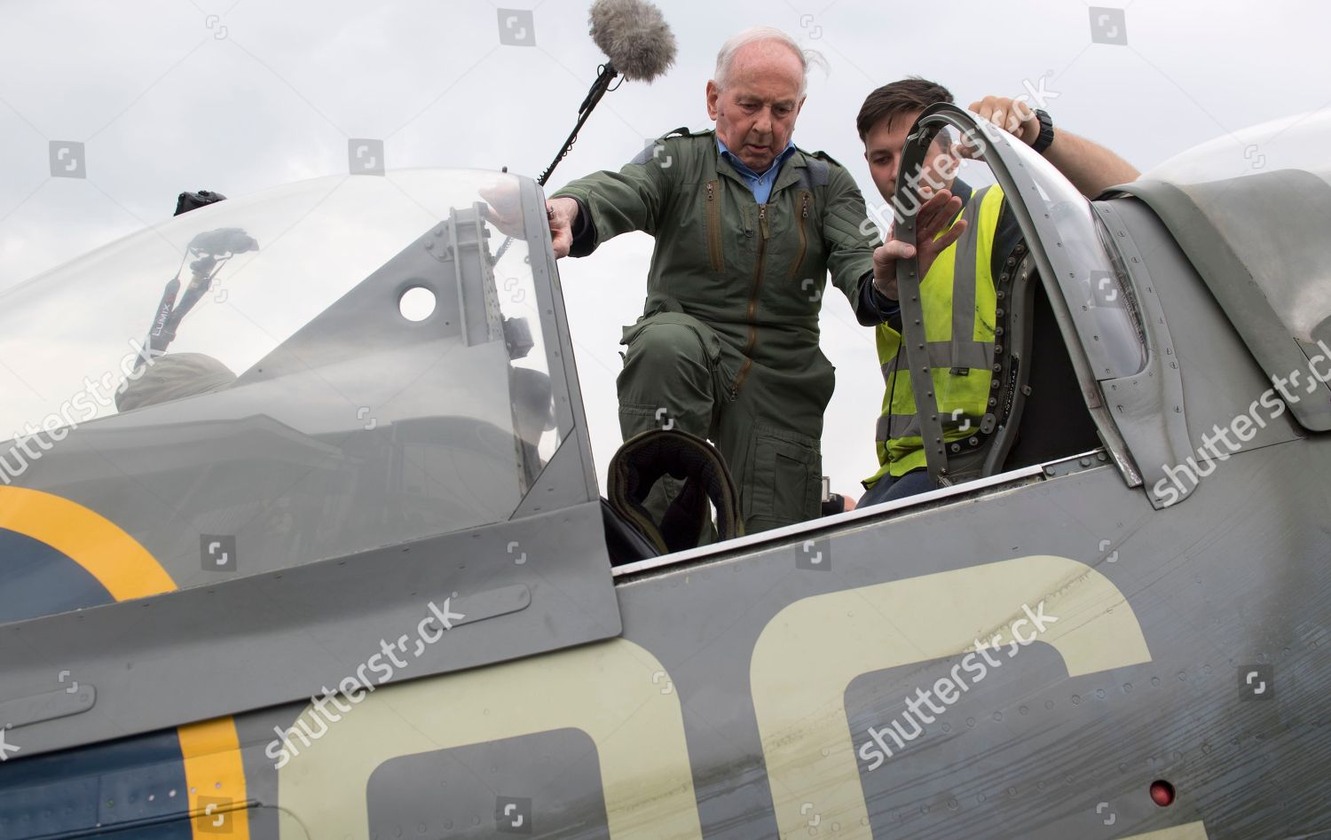 Hugo Broch Top Living Fighter Ace Editorial Stock Photo - Stock Image ...