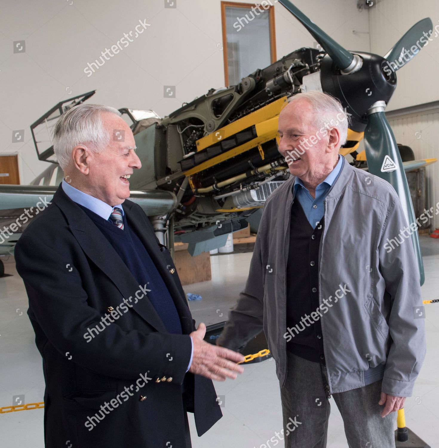 Hugo Broch Top Living Fighter Ace Editorial Stock Photo - Stock Image ...