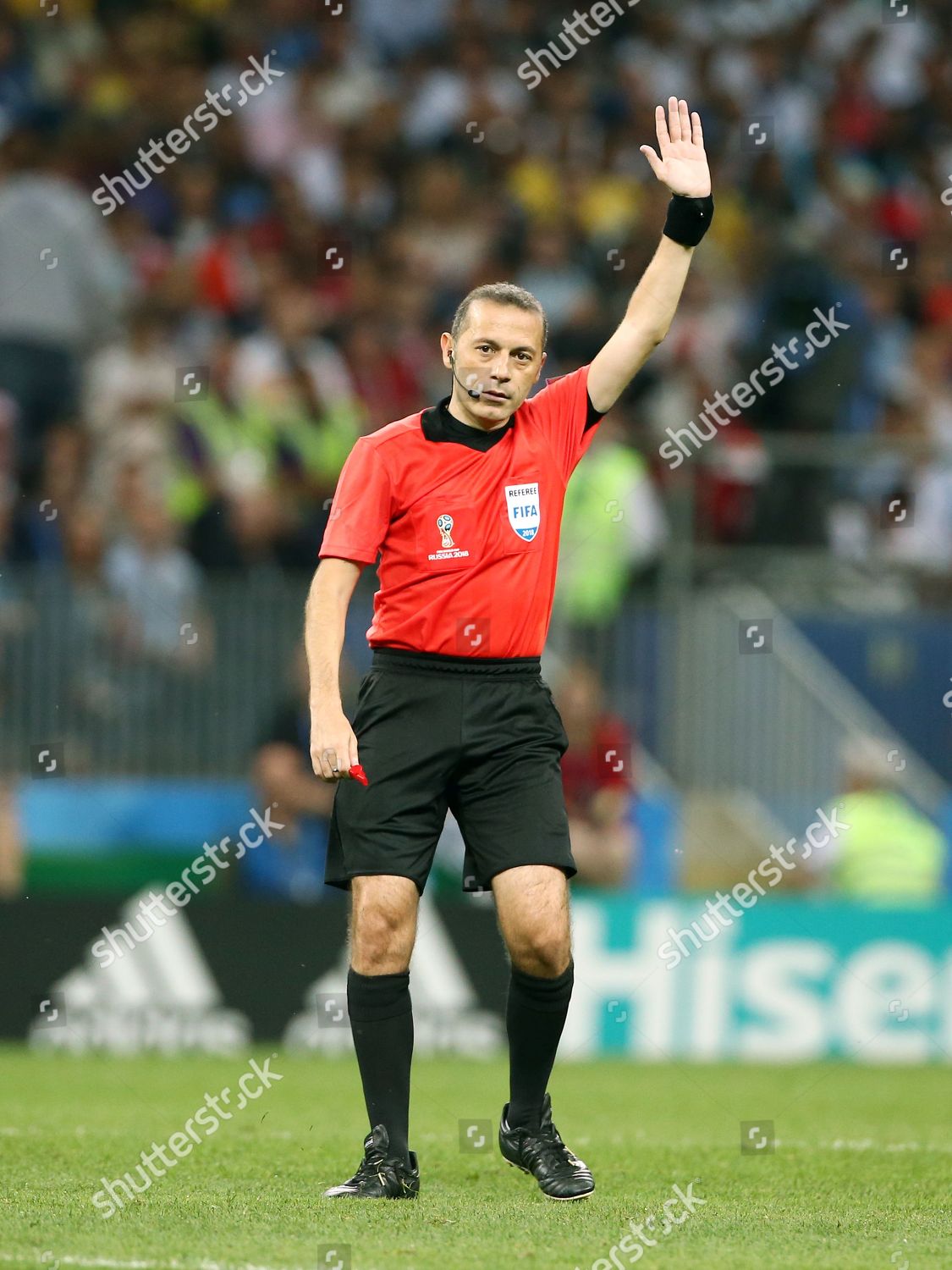 Referee Cuneyt Cakir Tuerkei Fifa World Editorial Stock Photo - Stock ...