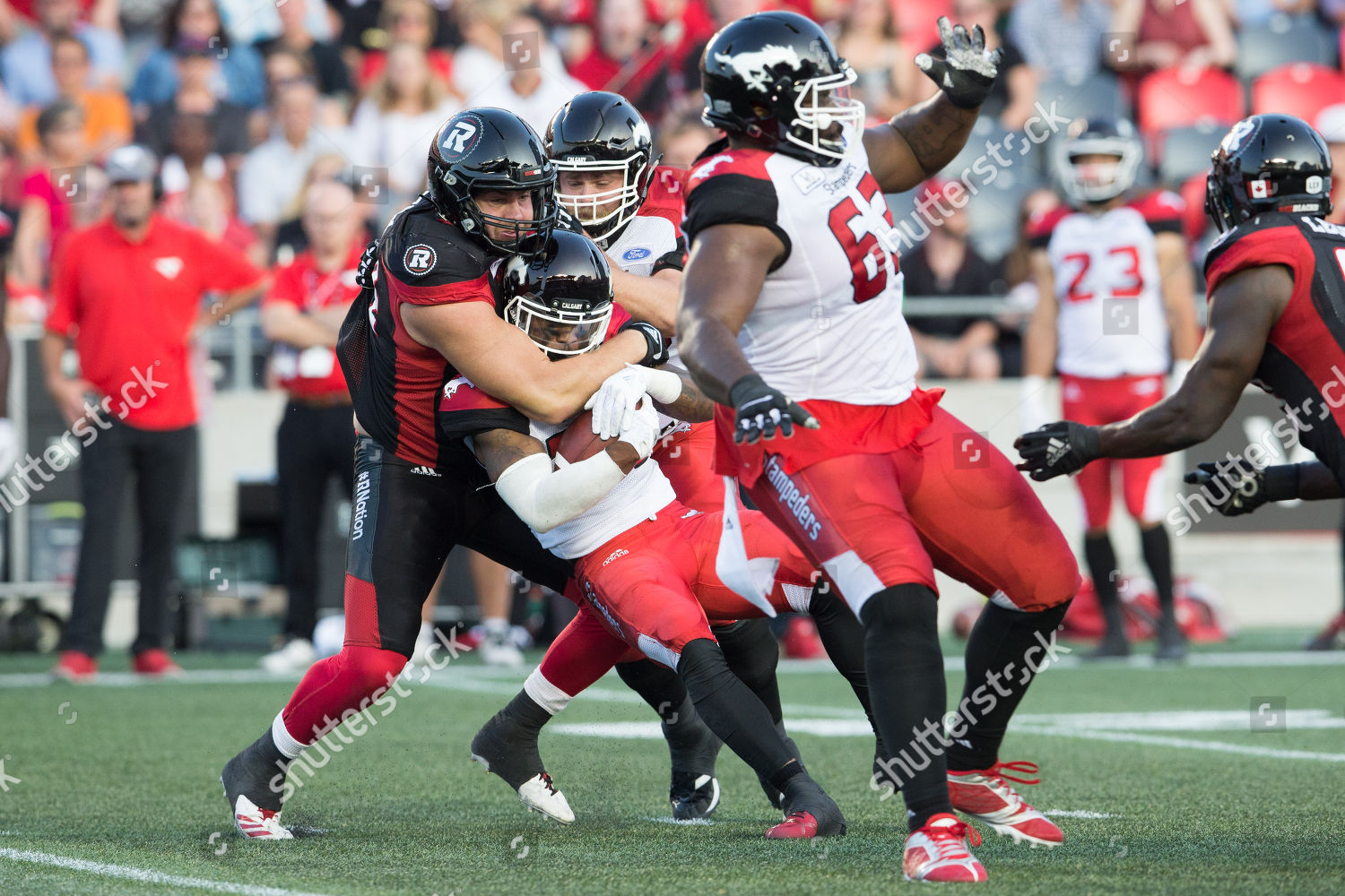 Calgary Stampeders Running Back Don Jackson Editorial Stock Photo ...