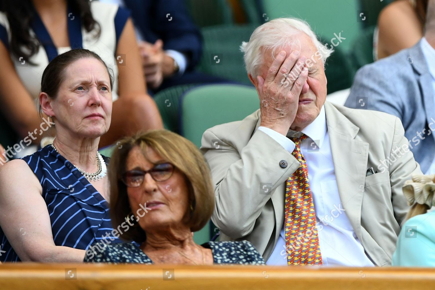 David Attenborough Susan Attenborough Royal Box Editorial Stock Photo ...