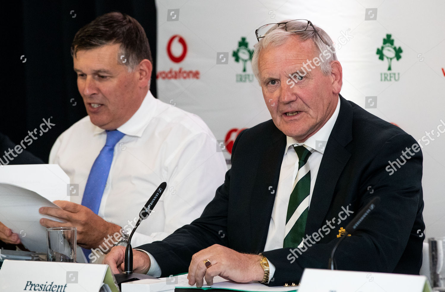 Newly Elected Irfu President Ian Mcilrath Editorial Stock Photo - Stock ...