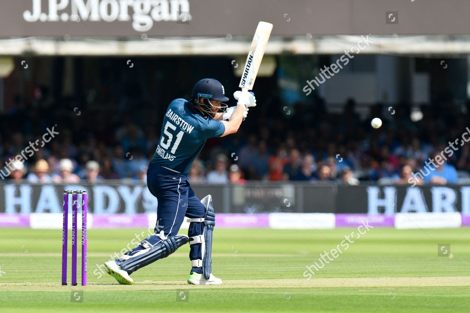 Jonny Bairstow England Batting During 2nd Editorial Stock Photo - Stock ...