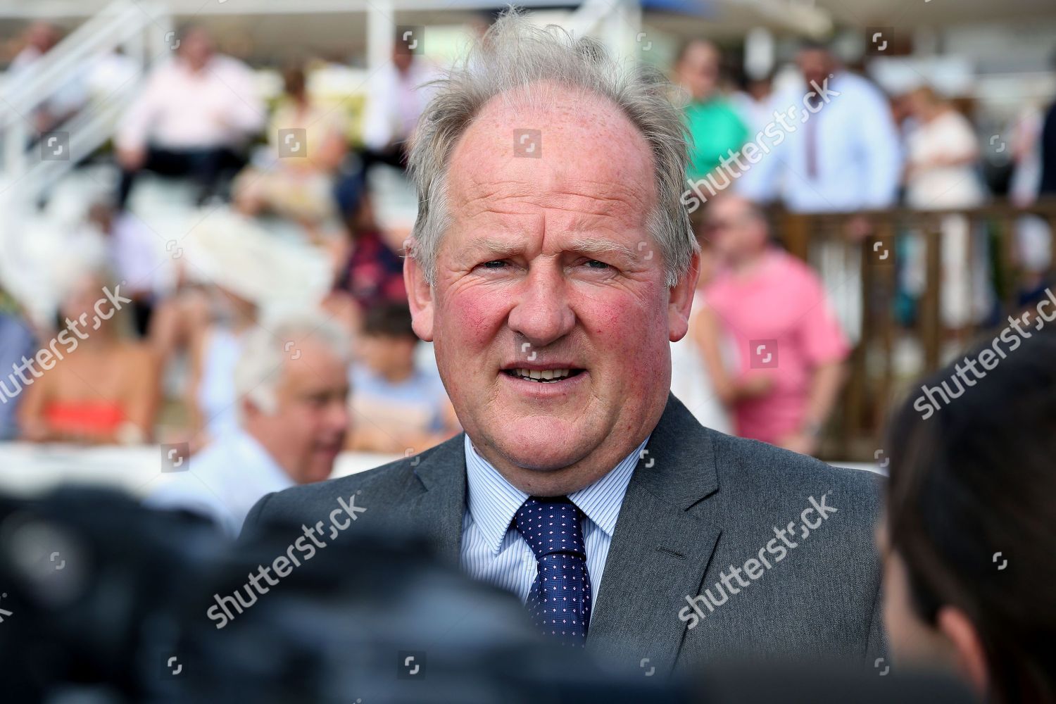 Trainer Jim Goldie After Winning John Editorial Stock Photo - Stock ...