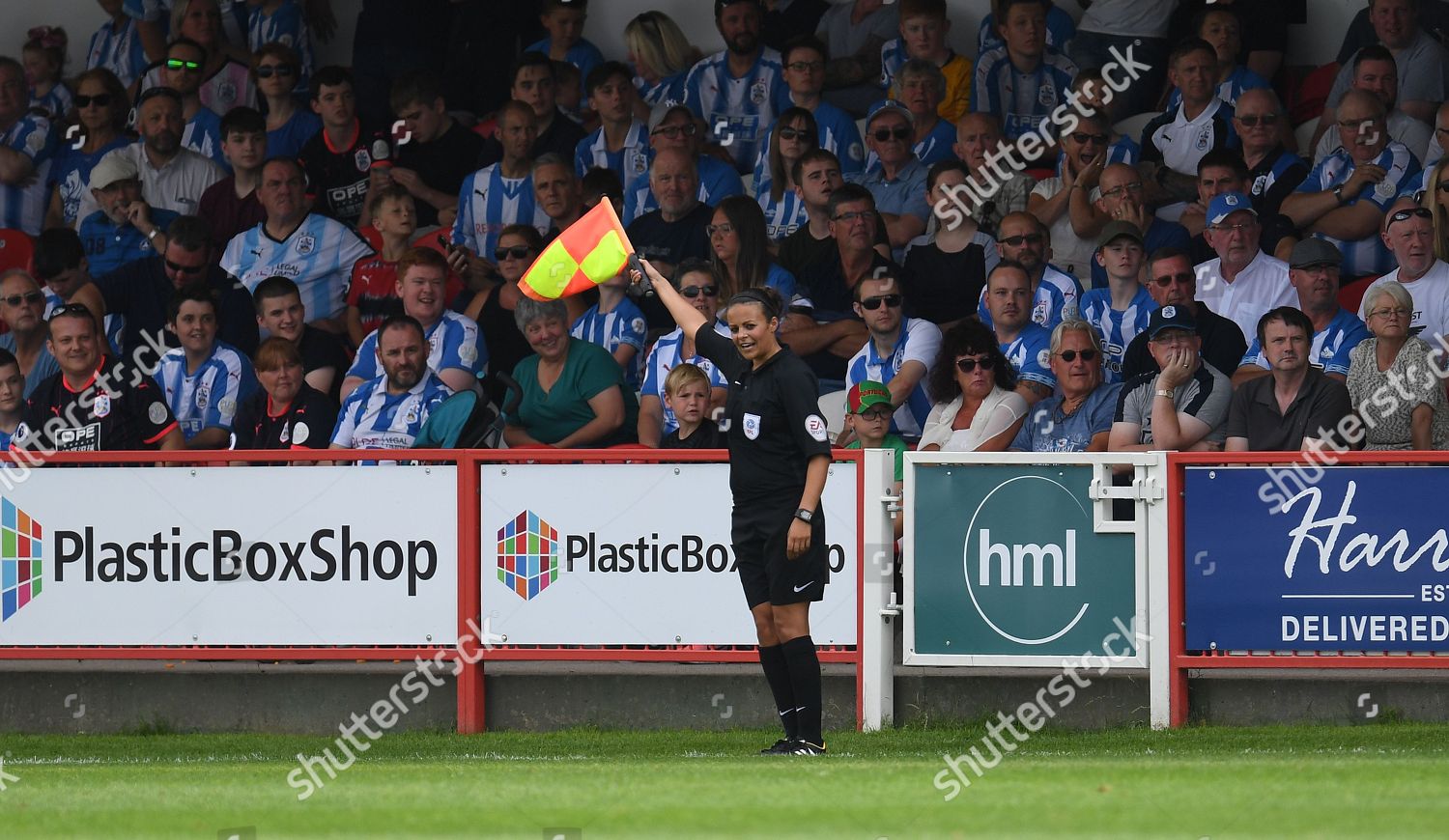 Assistant Referee Lisa Rashid Editorial Stock Photo - Stock Image ...