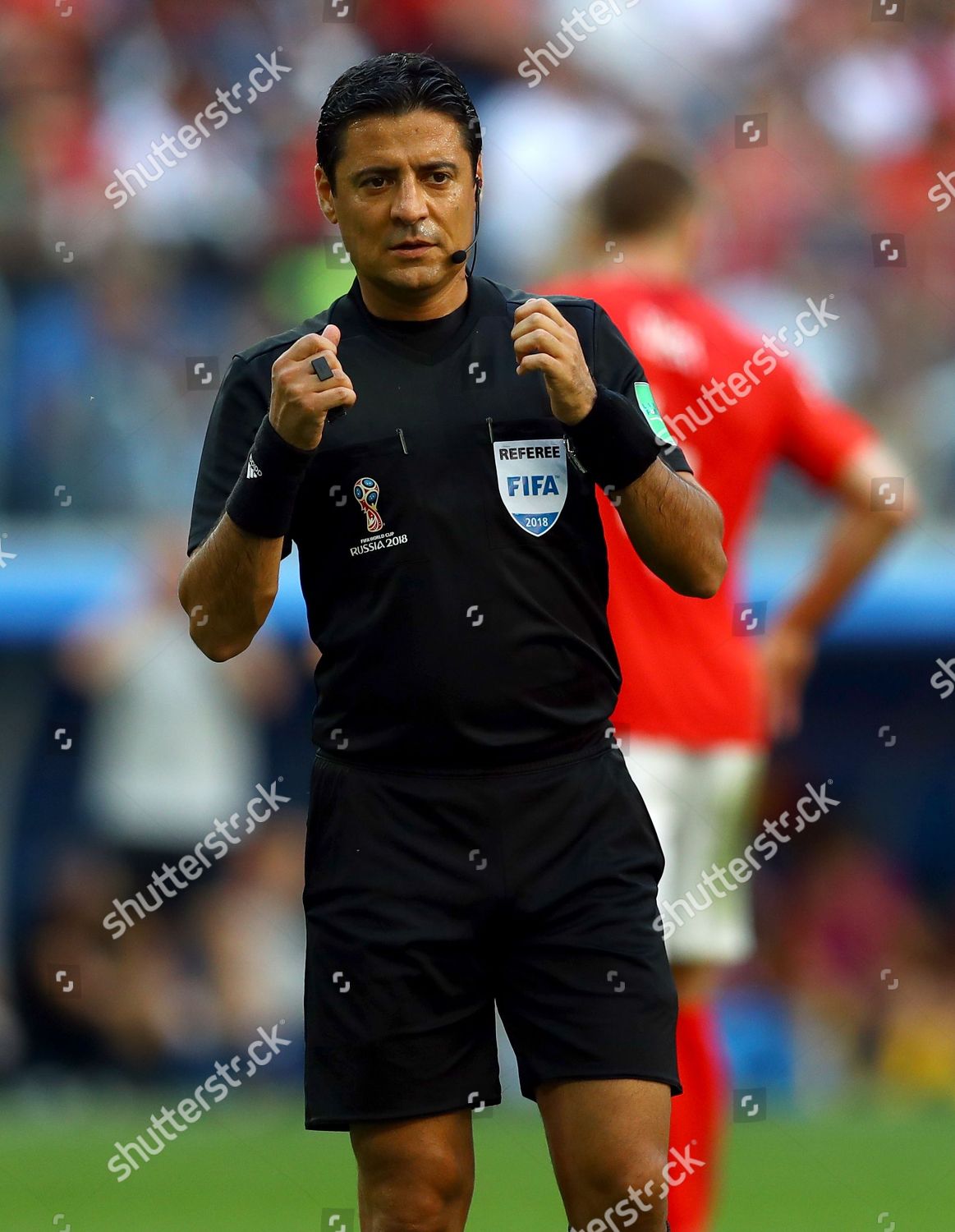 Iranian Referee Alireza Faghani Editorial Stock Photo - Stock Image ...