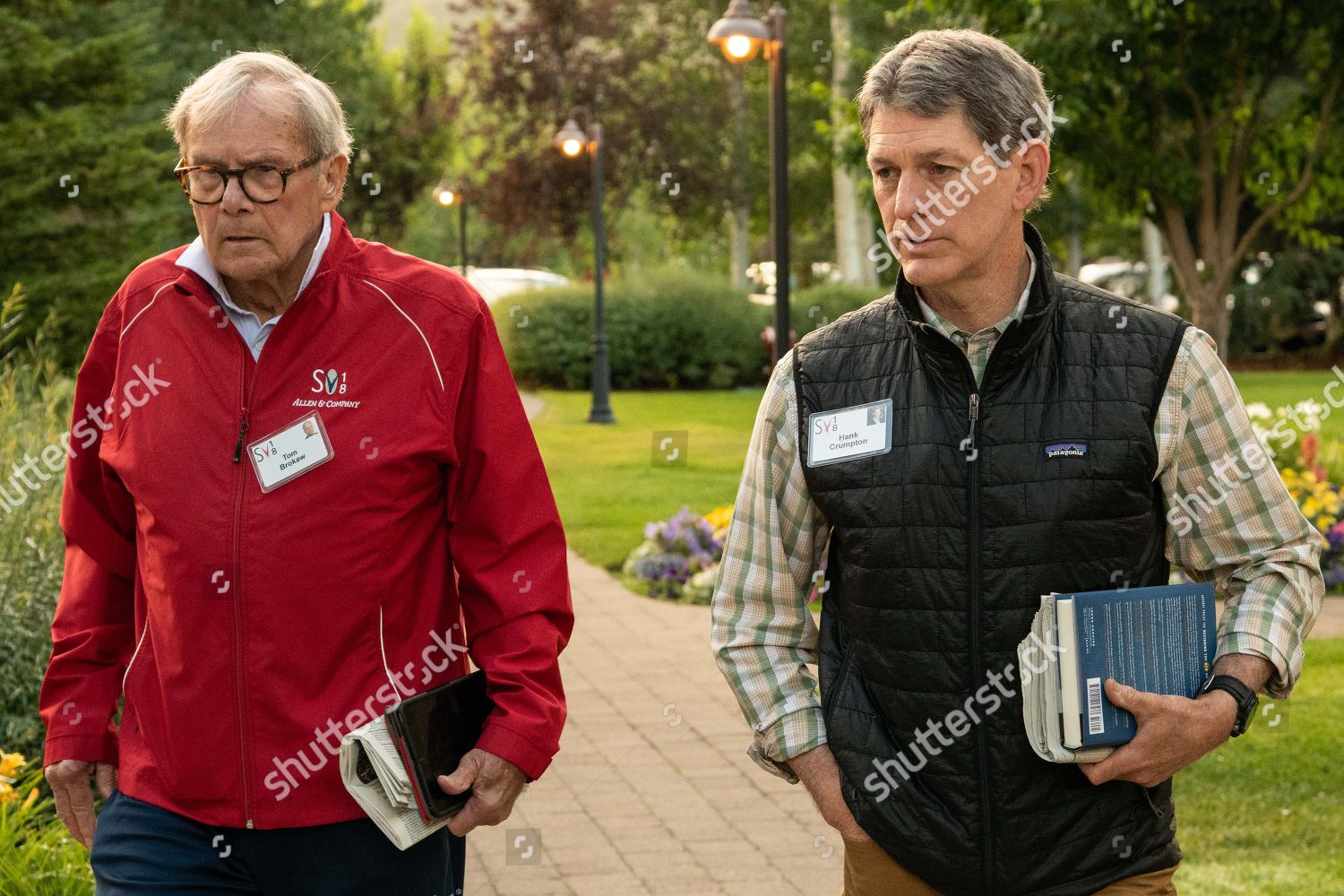 Tom Brokaw Hank Crumpton Editorial Stock Photo - Stock Image | Shutterstock