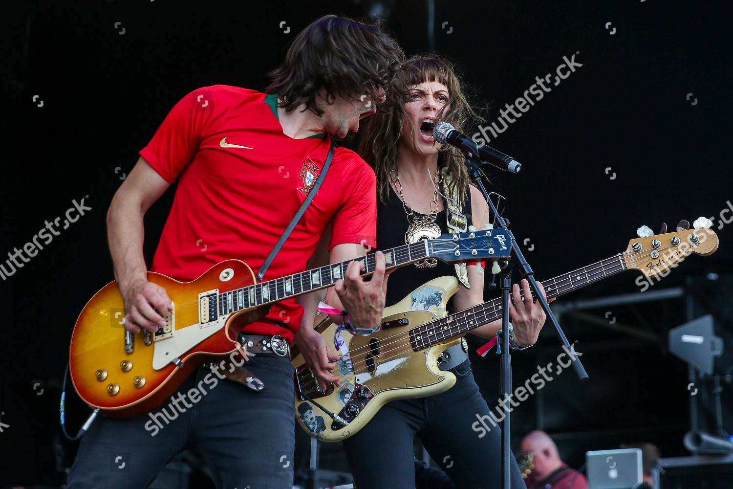 Lead Guitarist Lead Singer Delila Paz Editorial Stock Photo - Stock ...