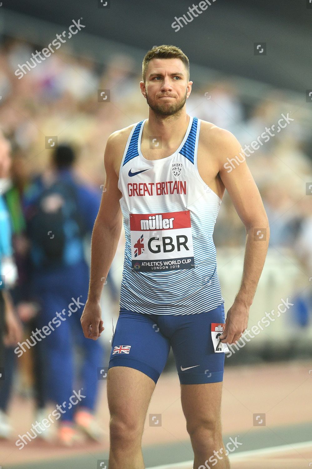 Andrew Pozzi Great Britain Looks Dejected Editorial Stock Photo - Stock ...