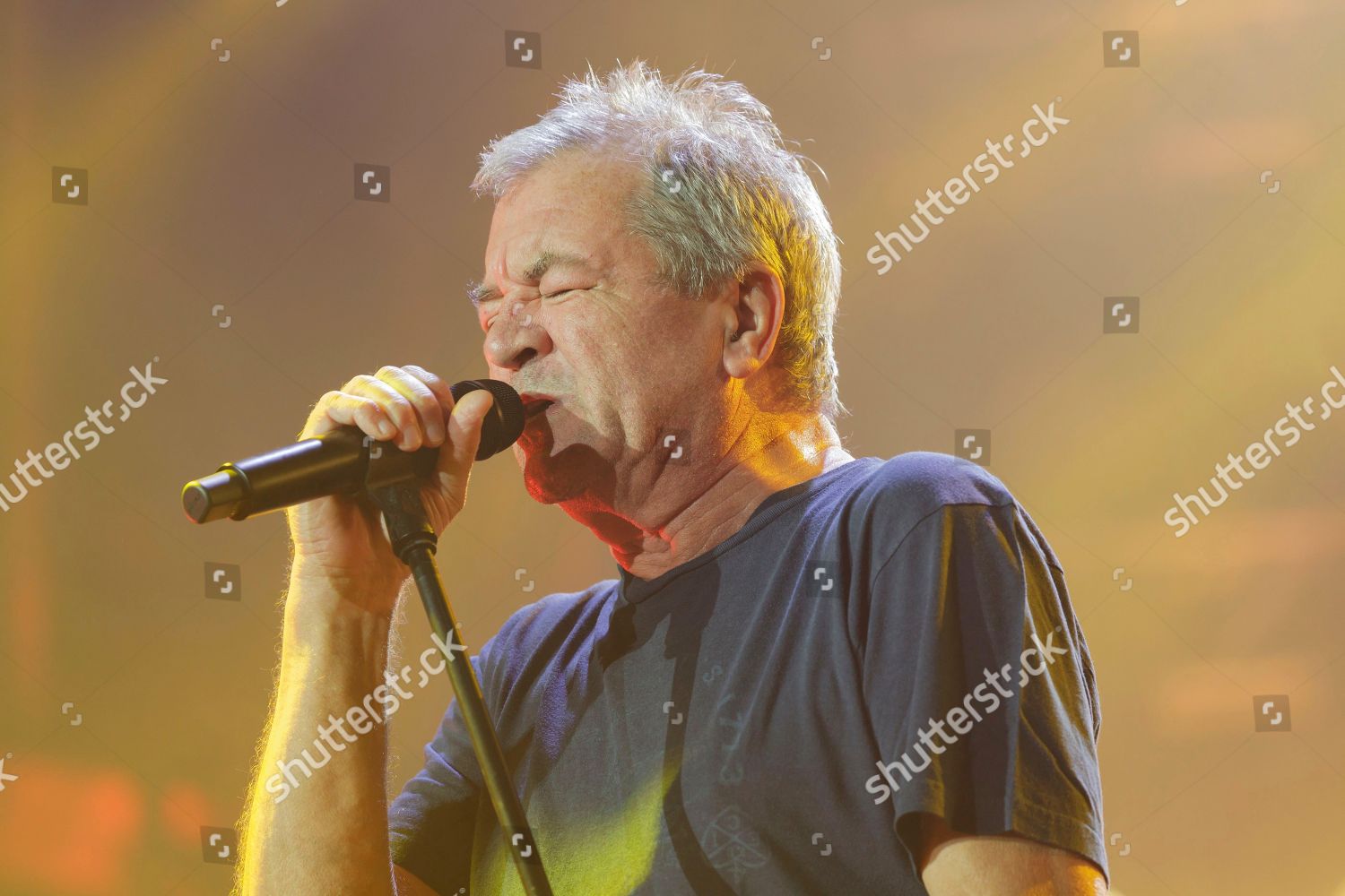 Ian Gillan Lead Singer Deep Purple Editorial Stock Photo - Stock Image ...