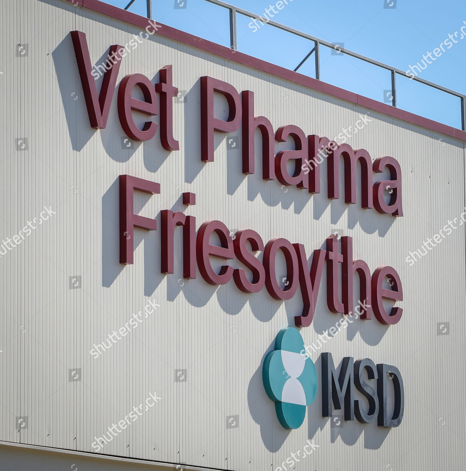 Logo Building Veterinary Drug Producer Vet Editorial Stock Photo ...