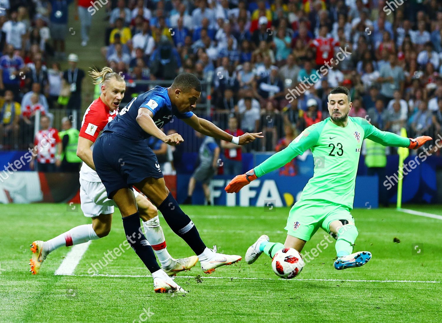 Kylian Mbappe France Has His Shot Editorial Stock Photo - Stock Image ...