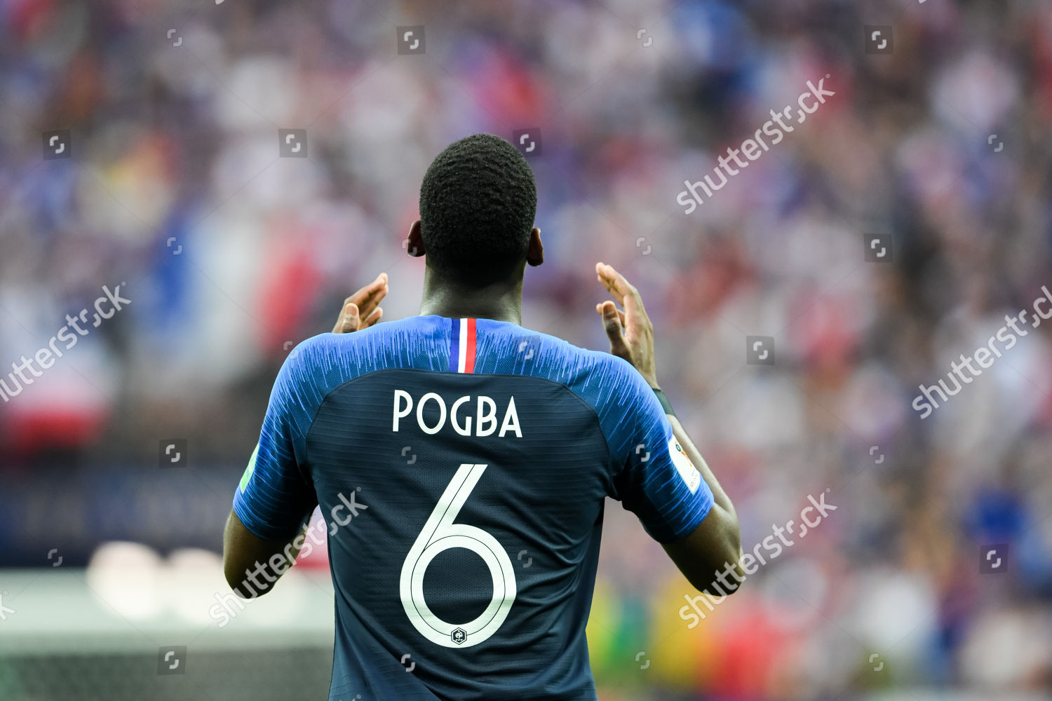 Paul Pogba France Praying End Game Editorial Stock Photo - Stock Image ...