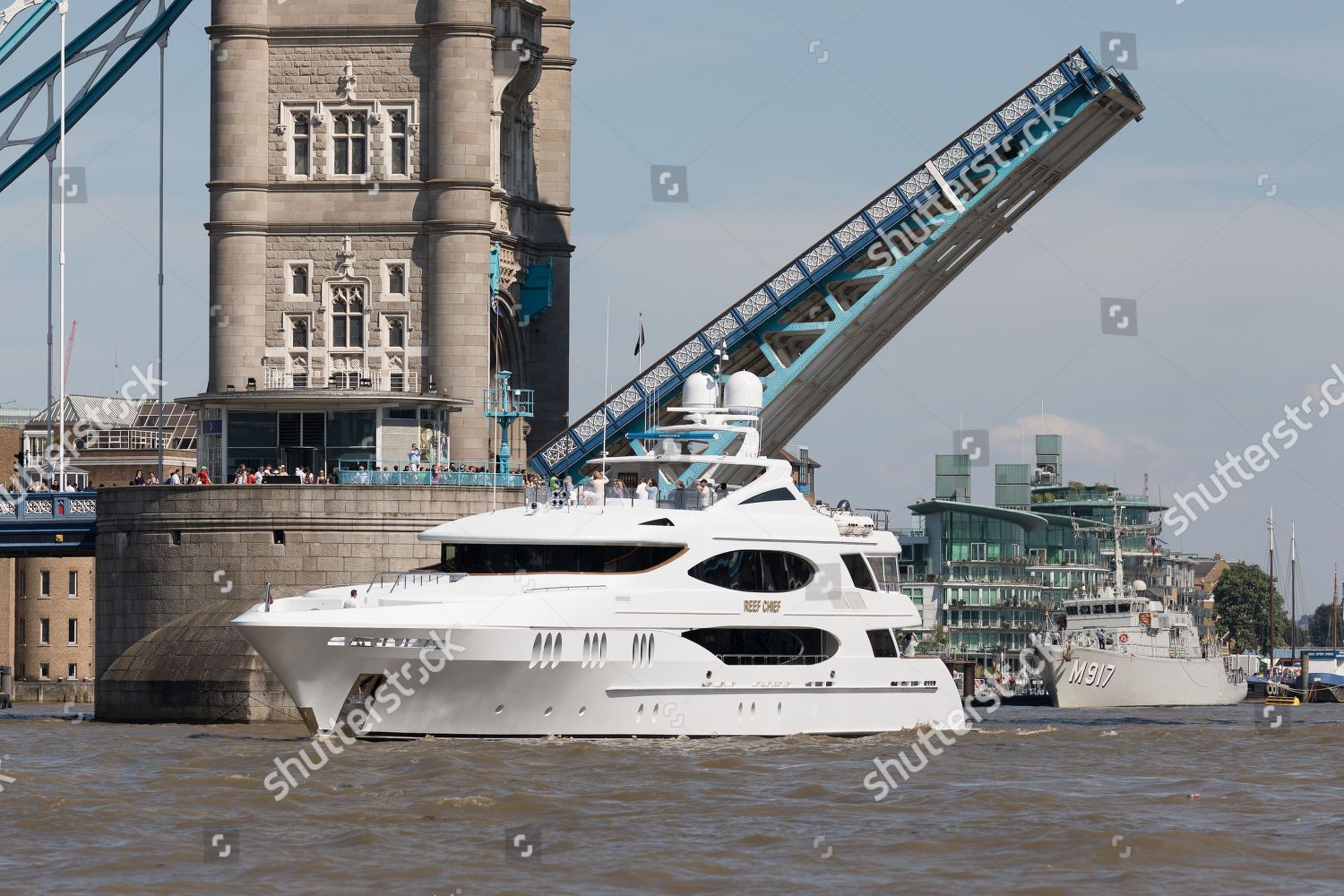 Superyacht Reef Chief Owned By Ceo Editorial Stock Photo - Stock Image ...