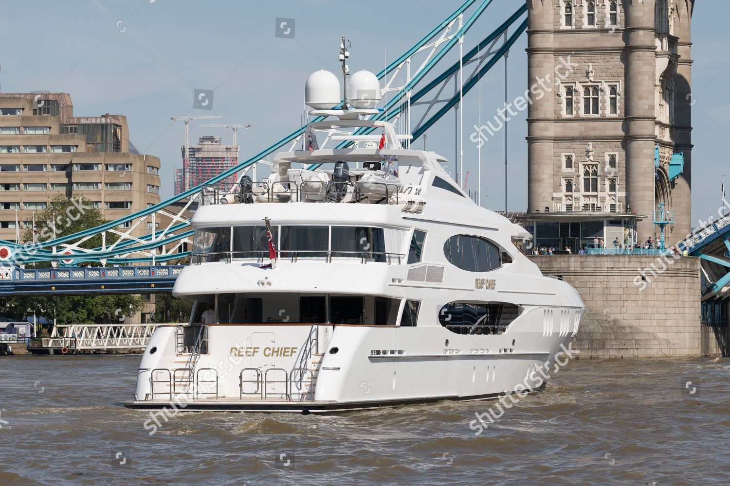 Superyacht Reef Chief Owned By Ceo Editorial Stock Photo - Stock Image ...
