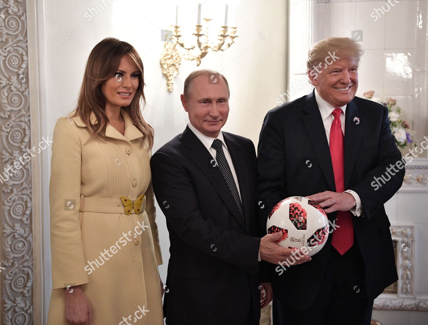 VLADIMIR PUTIN DONALD TRUMP MELANIA Editorial Stock Photo - Stock Image ...