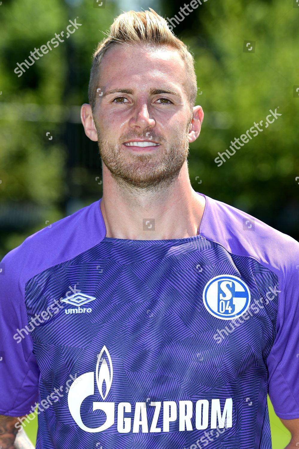 Goalkeeper Ralf Faehrmann Poses During Presentation Editorial Stock ...