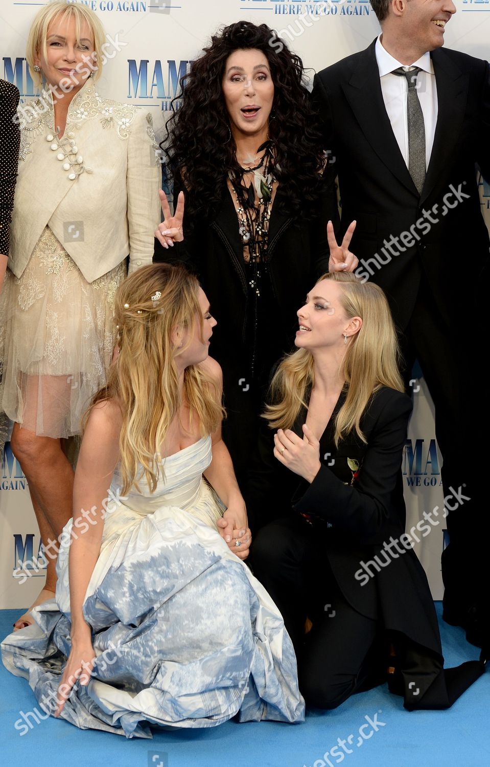 Lily James Cher Amanda Seyfried Editorial Stock Photo - Stock Image ...