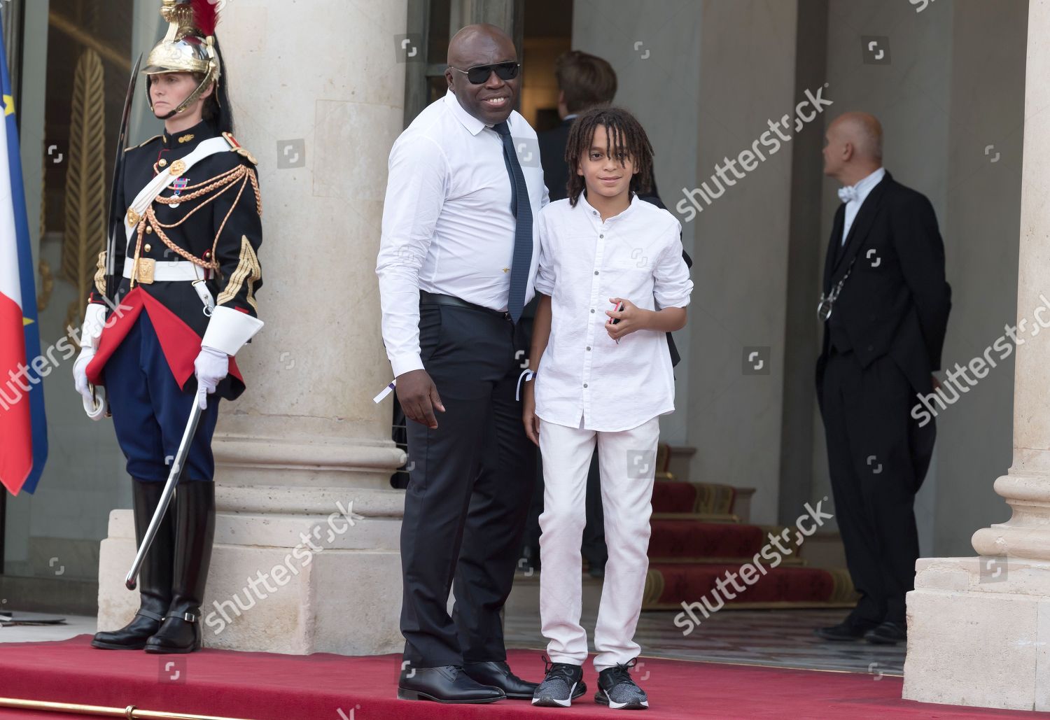 Frances Forward Kylian Mbappes Father Wilfried Editorial Stock Photo ...