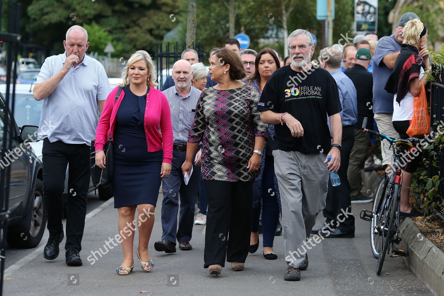 Mary Lou Mcdonald Michelle Oneill Bobby Editorial Stock Photo - Stock ...