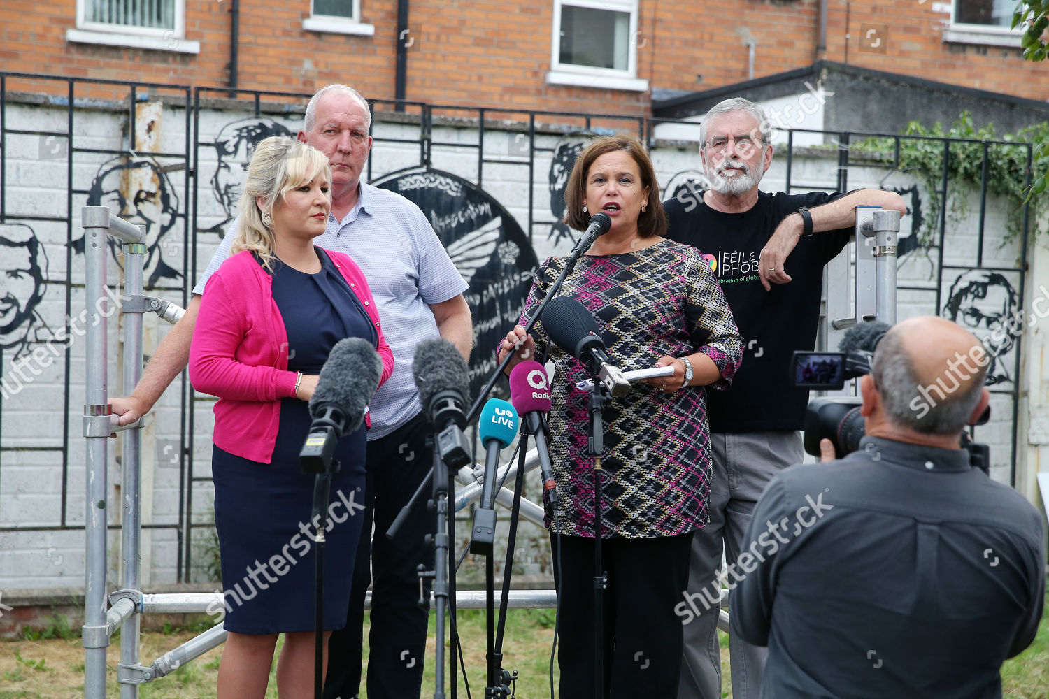 Mary Lou Mcdonald Michelle Oneill Bobby Editorial Stock Photo - Stock ...