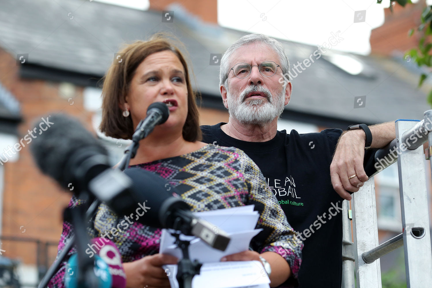 Mary Lou Mcdonald Gerry Adams Editorial Stock Photo - Stock Image ...