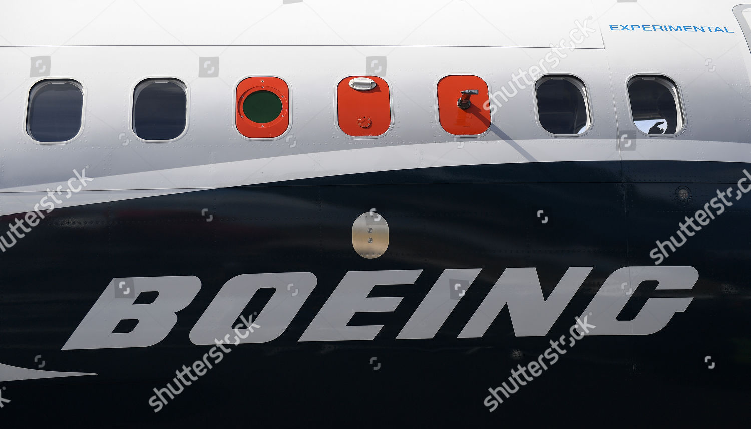 View Company Name On Boeing Plane Editorial Stock Photo - Stock Image ...
