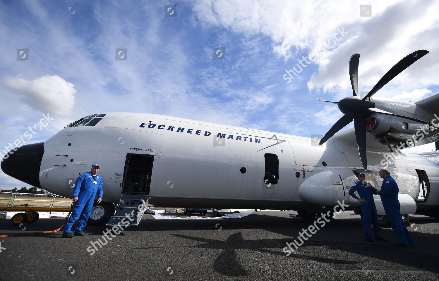 Lockheed Martin Lm100j Transport Plane On Editorial Stock Photo - Stock ...