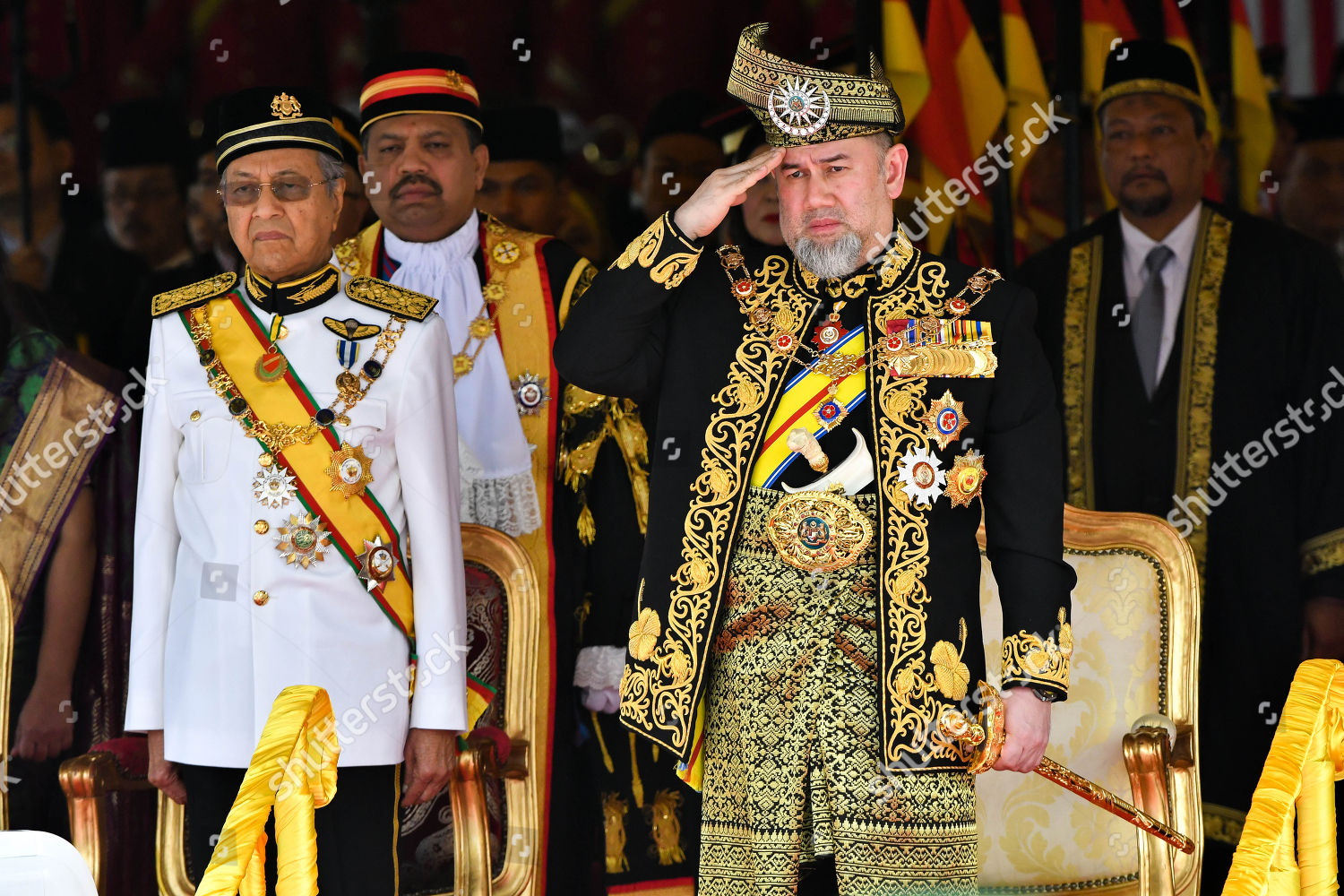 Malaysian King Sultan Muhammad V R Editorial Stock Photo - Stock Image ...
