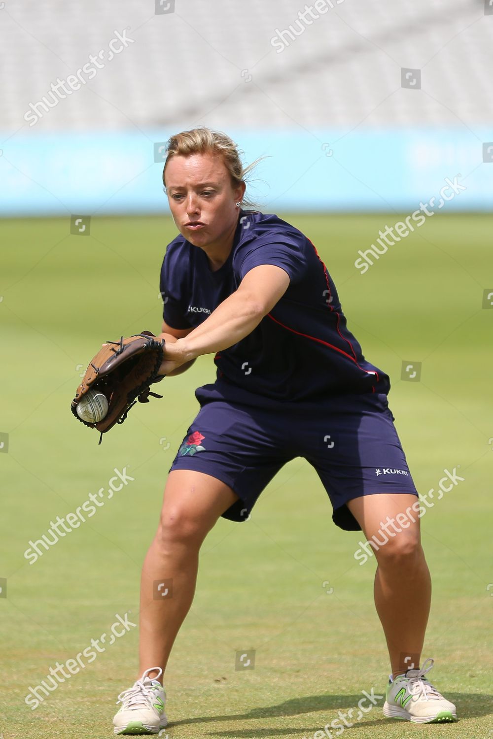 Lancashire Thunders Danielle Hazell During Media Editorial Stock Photo ...