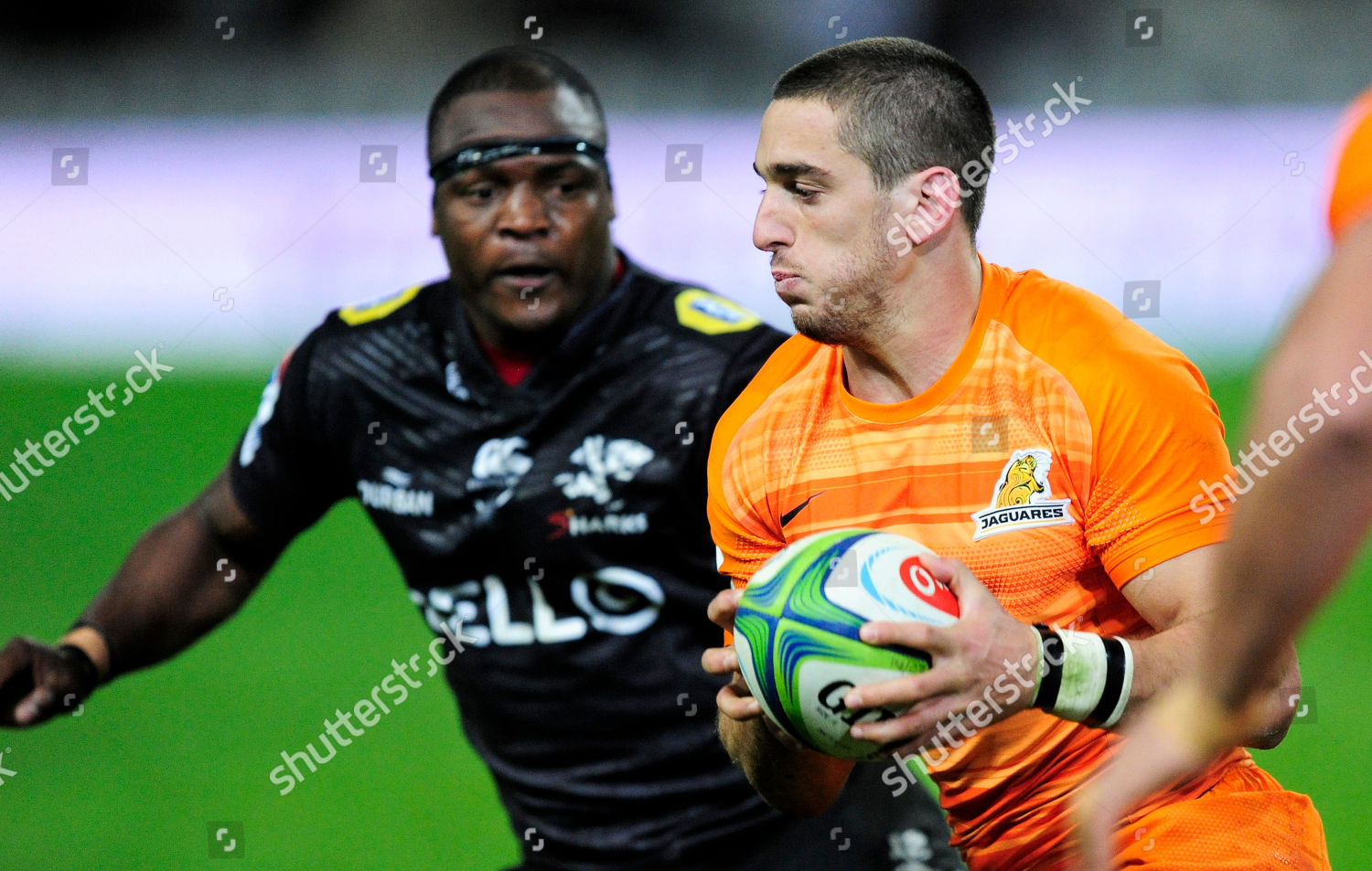 Chilliboy Ralepelle Cell C Sharks Chases Editorial Stock Photo - Stock ...