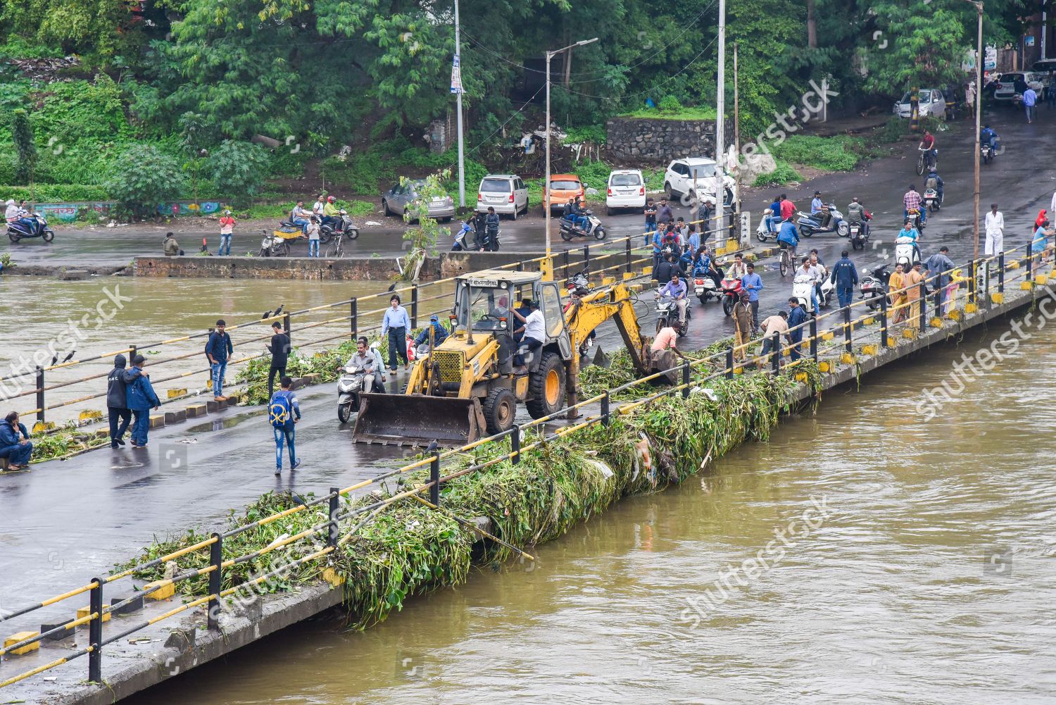 Bhide Bridge Reopened Today Closed Commuters Editorial Stock Photo ...