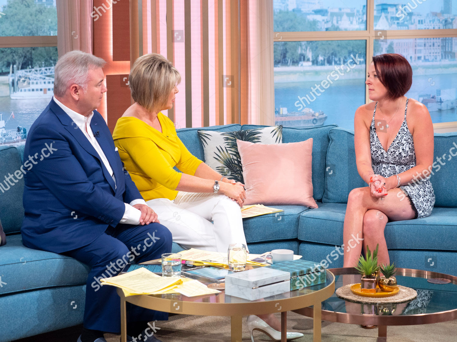 Ellie Chesselle Eamonn Holmes Ruth Langsford Editorial Stock Photo ...