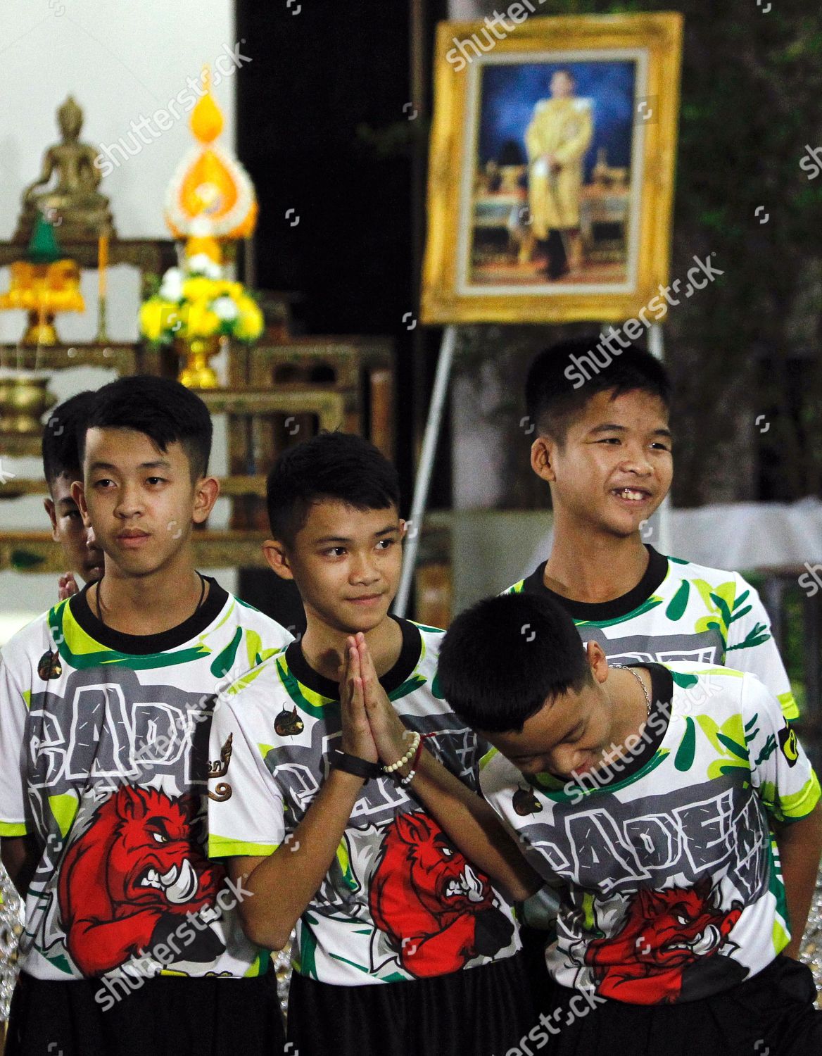 Some 12 Members Wild Boar Soccer Editorial Stock Photo - Stock Image ...