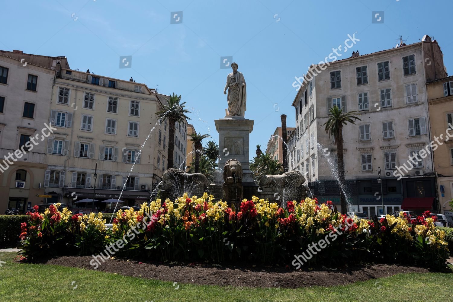 Statue Napoleon Bonaparte Dressed Roman Emperor Editorial Stock Photo ...