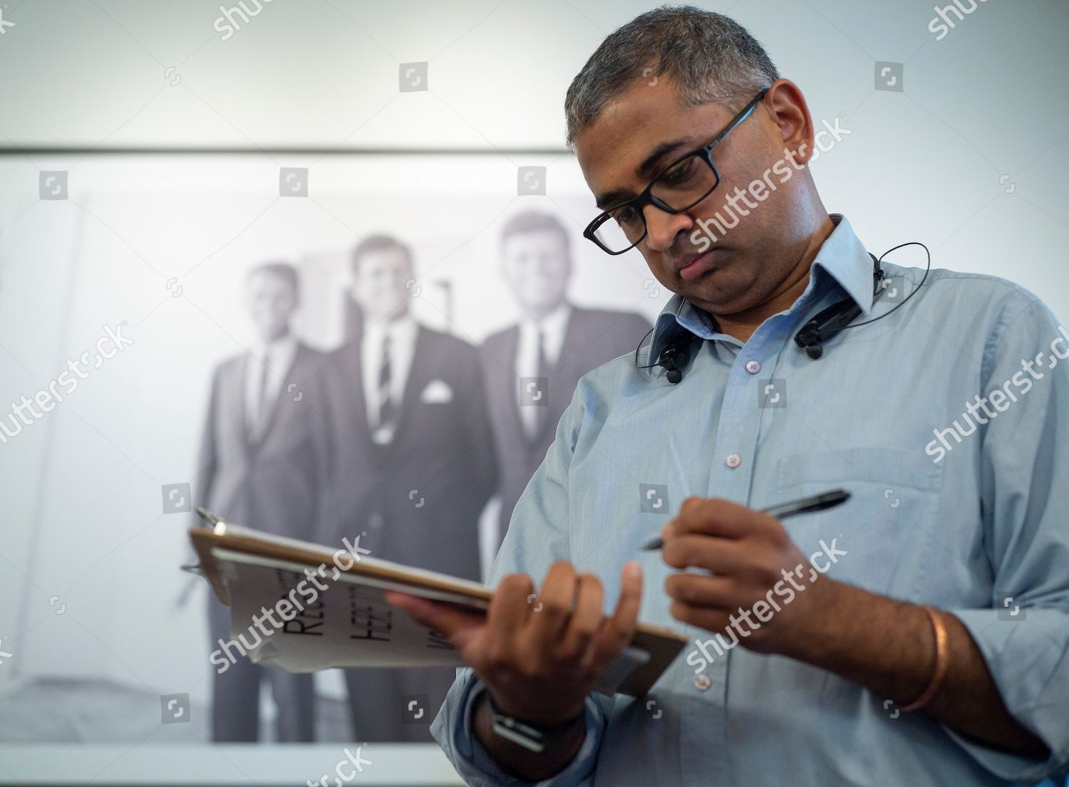 Nalin Dave India Registers Vote After Editorial Stock Photo - Stock ...