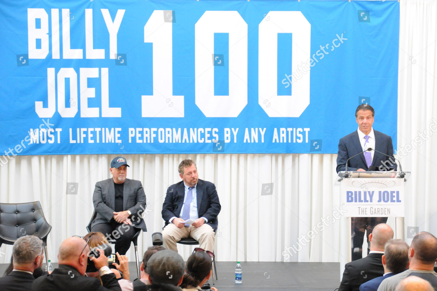 Billy Joel James Dolan New York Editorial Stock Photo - Stock Image ...