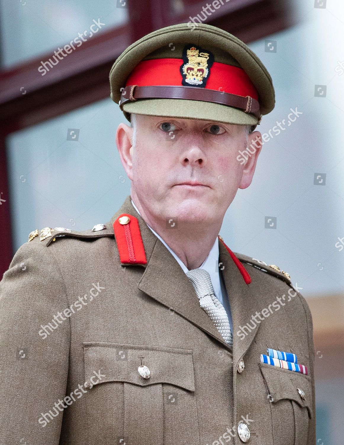 Brigadier Christopher Coles Arrives Woking Coroners Editorial Stock Photo - Stock Image ...