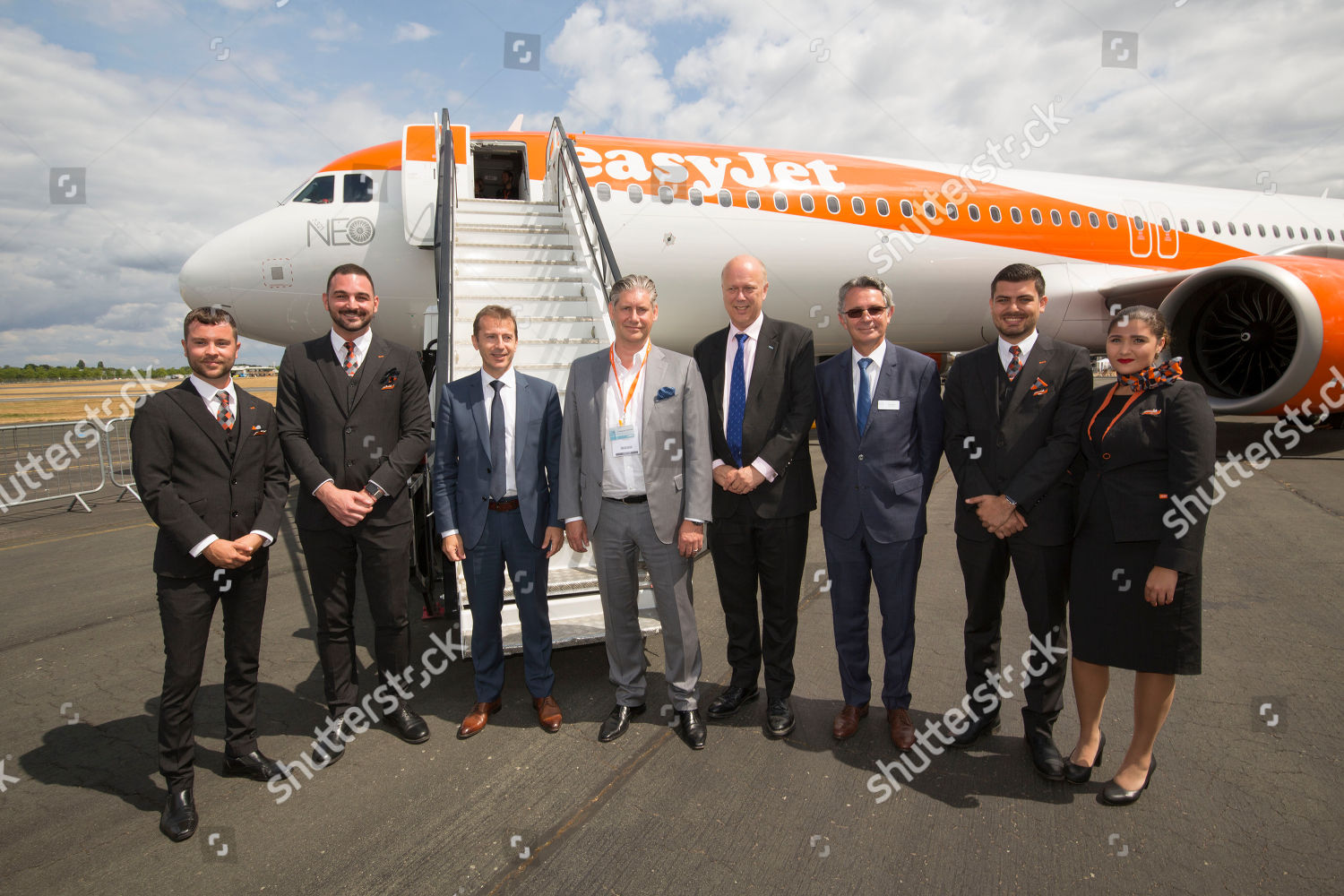 Chris Grayling Easyjet A321neo Aircraft Editorial Stock Photo - Stock ...